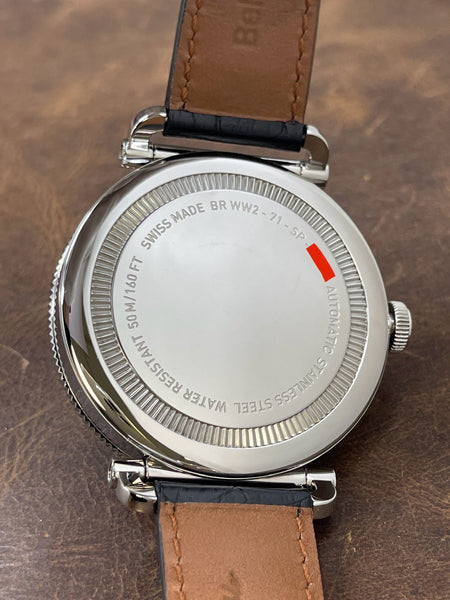 Bell & Ross WW2 Regulateur Officer BRWW2 Black Panda Dial Automatic Me ...