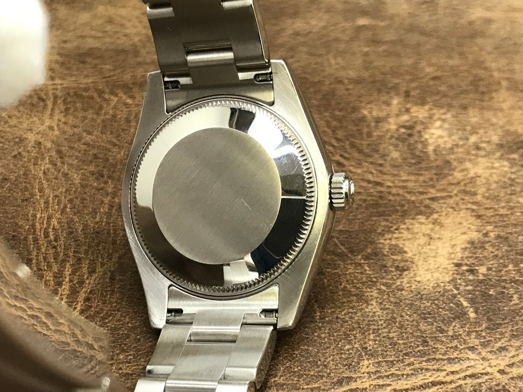 Rolex Oyster Perpetual Midsize 177234 Silver Dial Automatic Women's Wa ...